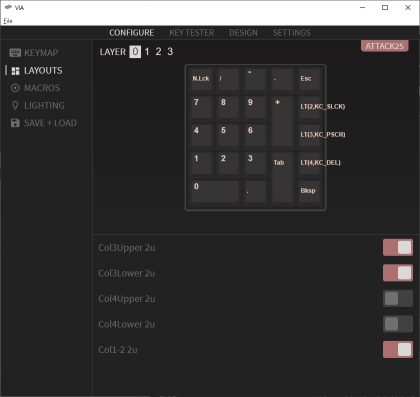 Attack25 VIA対応ファーム | 25KEYS